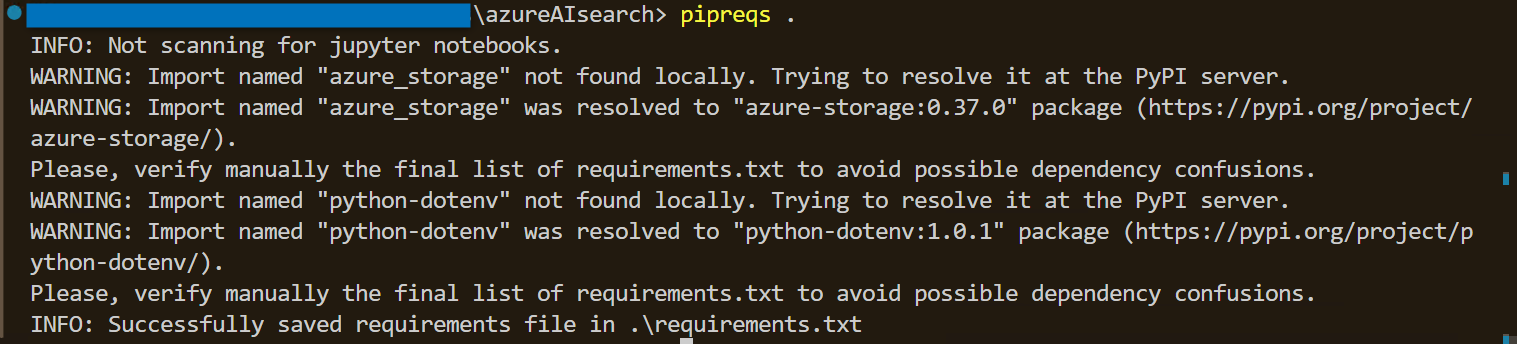 pipreqsを使用してrequirements.txtを自動生成する #Python - Qiita