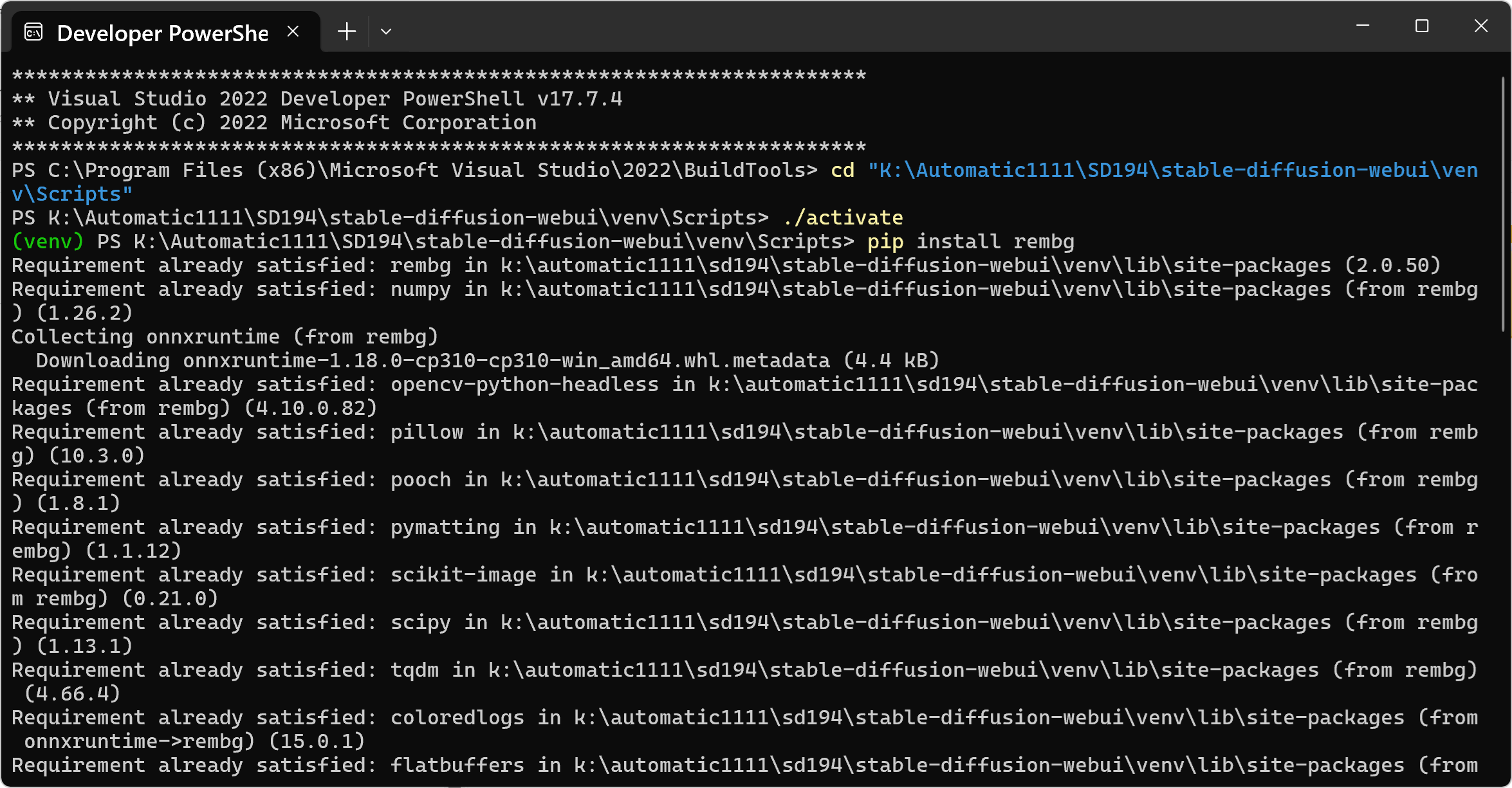 Lama-CleanerをSD A1111に統合してインストールする方法について #Python - Qiita