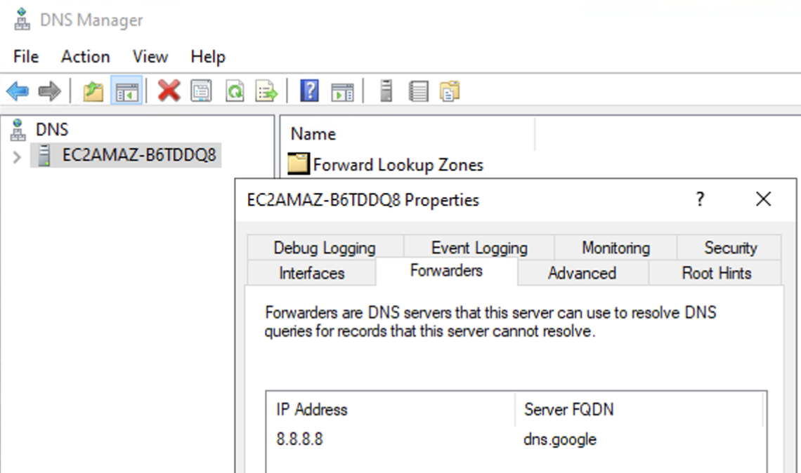 技術検証：自宅のDNSサーバーからAWS上の外向けDNSサーバー経由で、GoogleパブリックDNSにフォワードしてみた #EC2 - Qiita