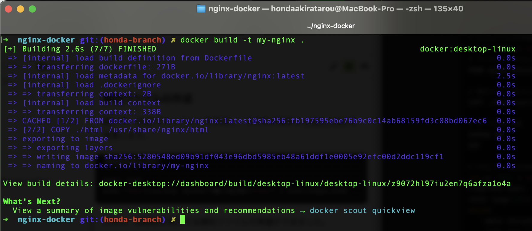 初学者向け：Dockerを使って簡単にNGINX環境を構築し、ブラウザからアクセスして確認する方法 #nginx - Qiita