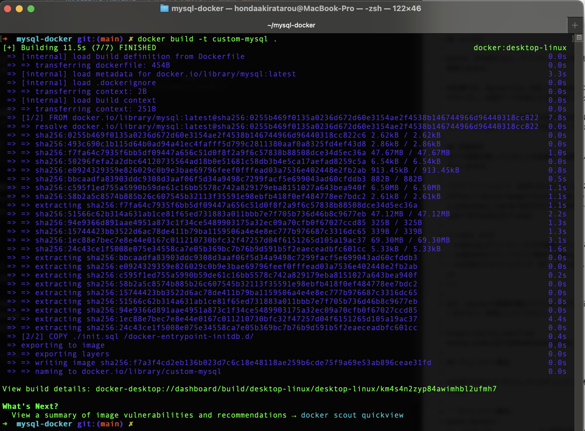 初学者向け：Dockerを使って簡単にMySQL環境を構築し、SELECT文で動作確認する方法 #dockerfile - Qiita