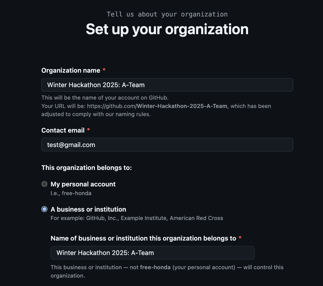 ハッカソン向け：GitHub Organizationで始めるチーム開発とアカウント作成方法 #hackathon - Qiita