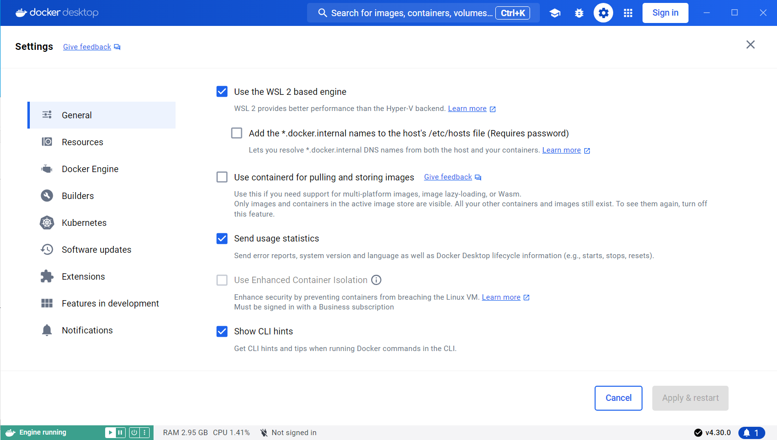 非管理者ユーザでDocker Desktop WSL2 バックエンドを使用する為にセットアップをしてみた #Windows - Qiita