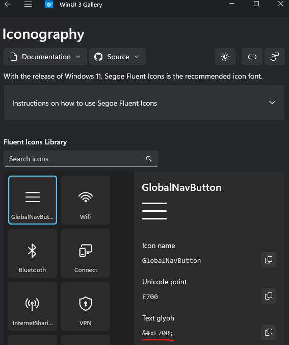 [Q&A] WINUI3 ボタンにアイコンとテキストを表示したい - Qiita