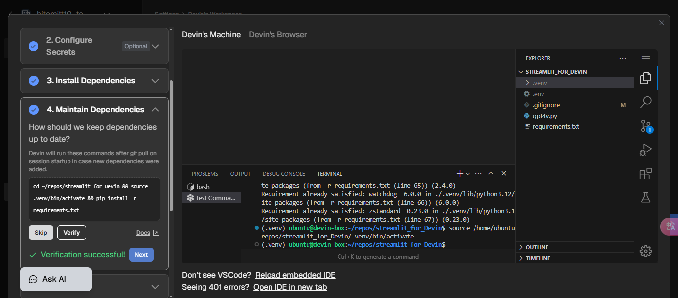 Devinを使ってみた所感 #Python - Qiita
