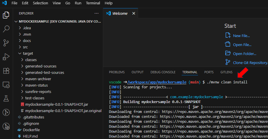 Docker Dev Container サンプル（Windows環境） #初心者 - Qiita