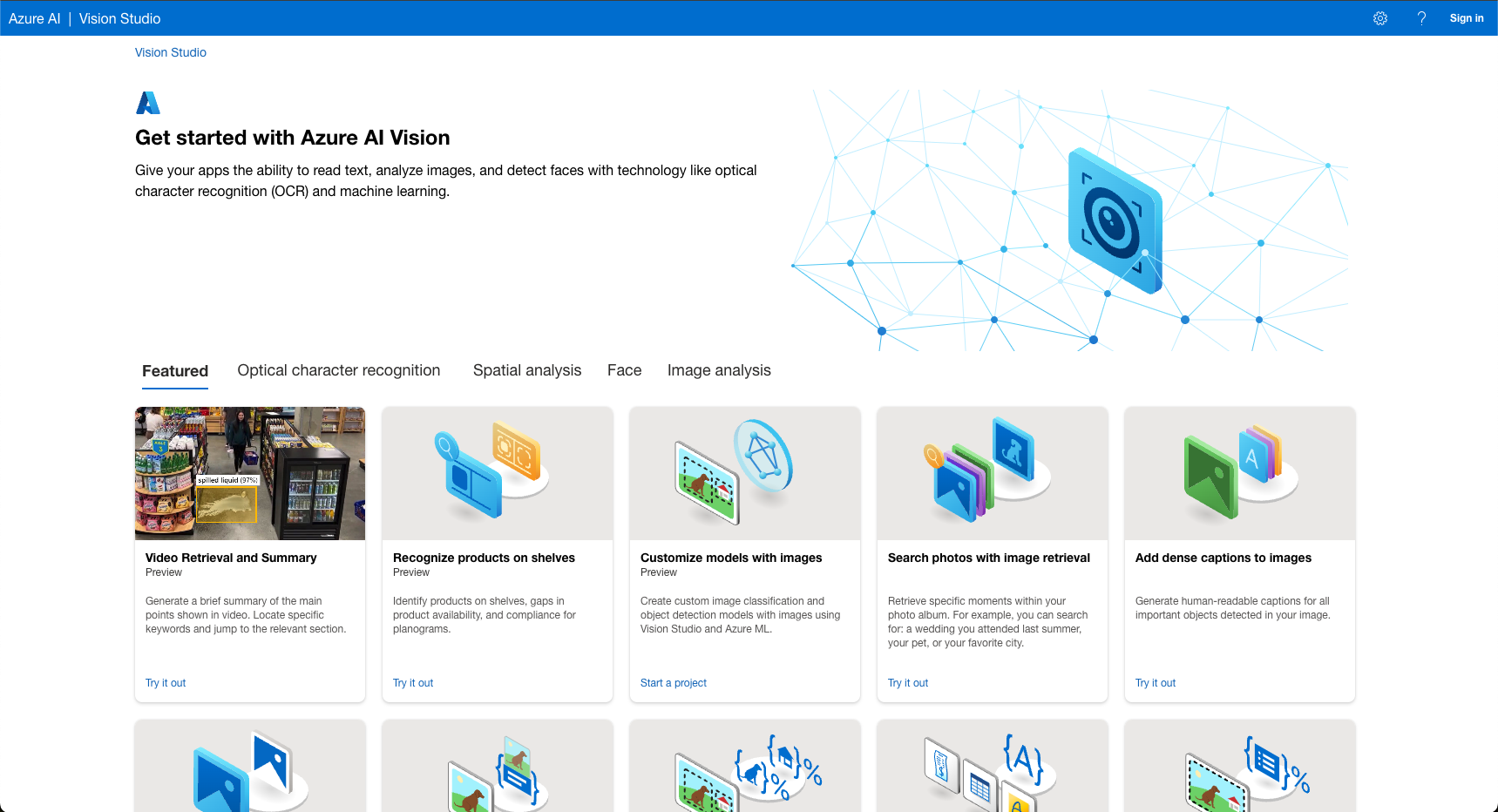 Azure AIのVision Studioを軽く触ってみた #勉強メモ - Qiita