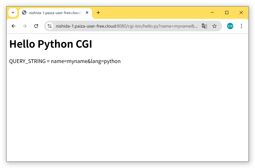 Pythonで超シンプルWeb：実はCGIだけで動く話 #初心者 - Qiita