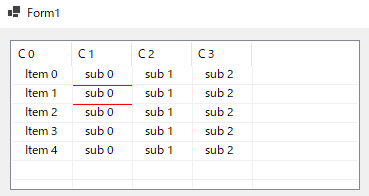 【C#】 ListViewでOwnerDrawのすゝめ #C# - Qiita