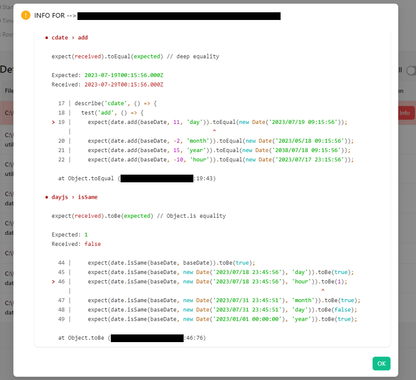 Jestの実行結果をいい感じに出したい！ #JavaScript - Qiita