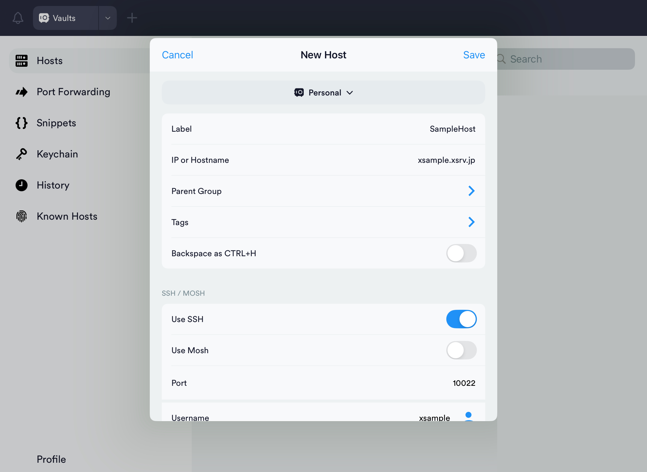 TermiusでXServerにSSH接続する #server - Qiita