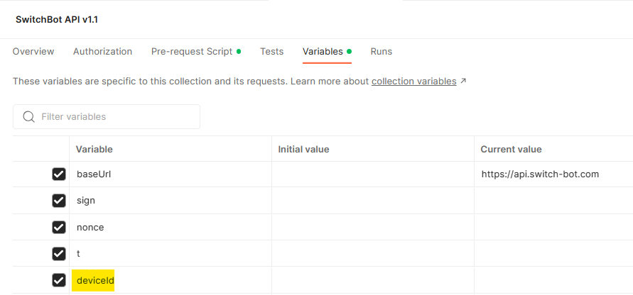 Postmanを使ってSwitchBotデバイスを制御してみた #WebAPI - Qiita