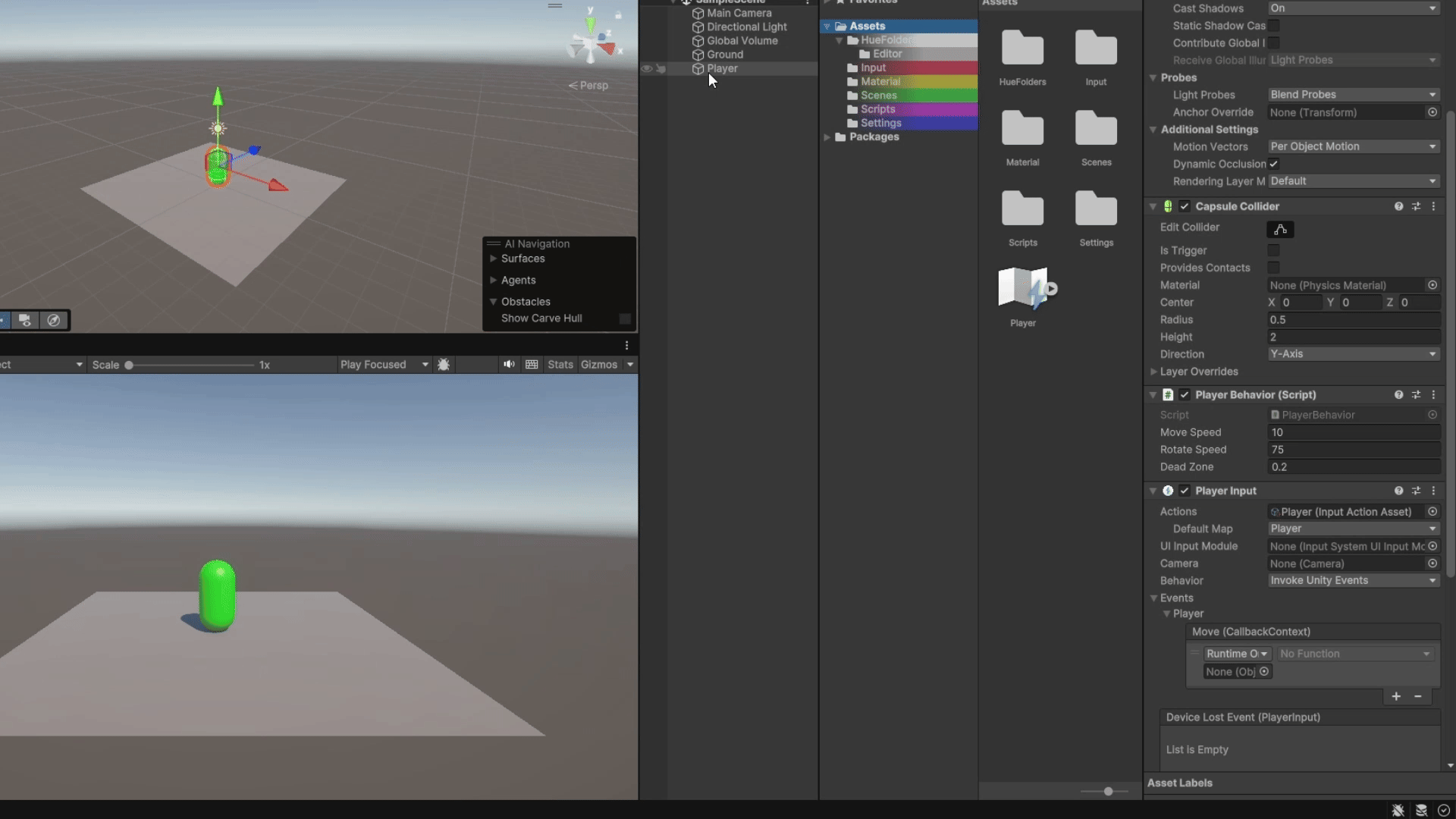 【Unity】InputSystemを使った移動 #C# - Qiita