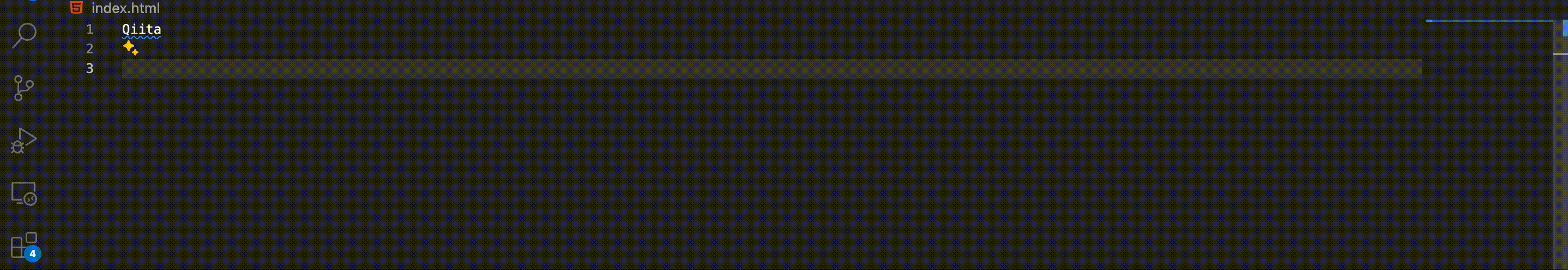 Visual Studio Code の Emmet機能を使ってコードを楽に書こう #初心者 - Qiita