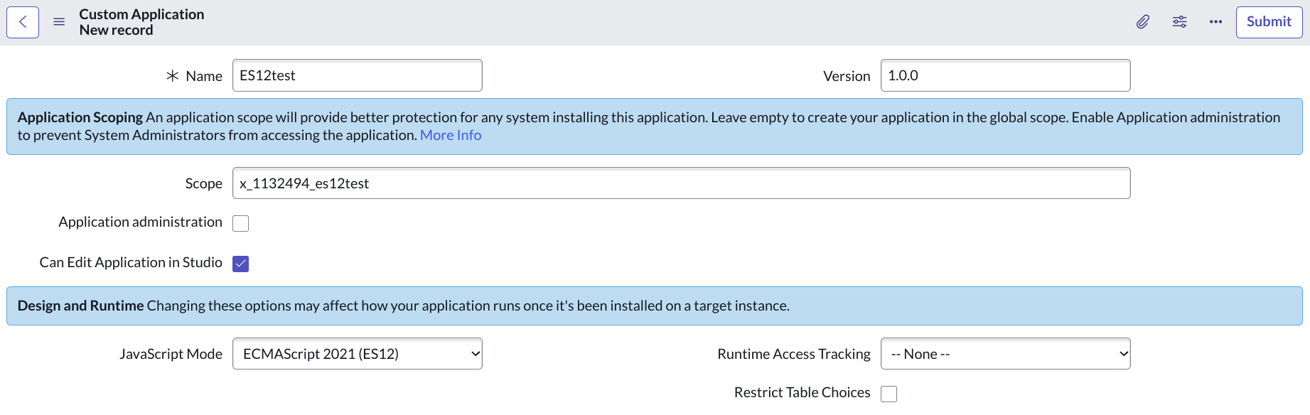 ServiceNowのJavaScriptエンジンをECMAScript 2021にする #ECMAScript2021 - Qiita