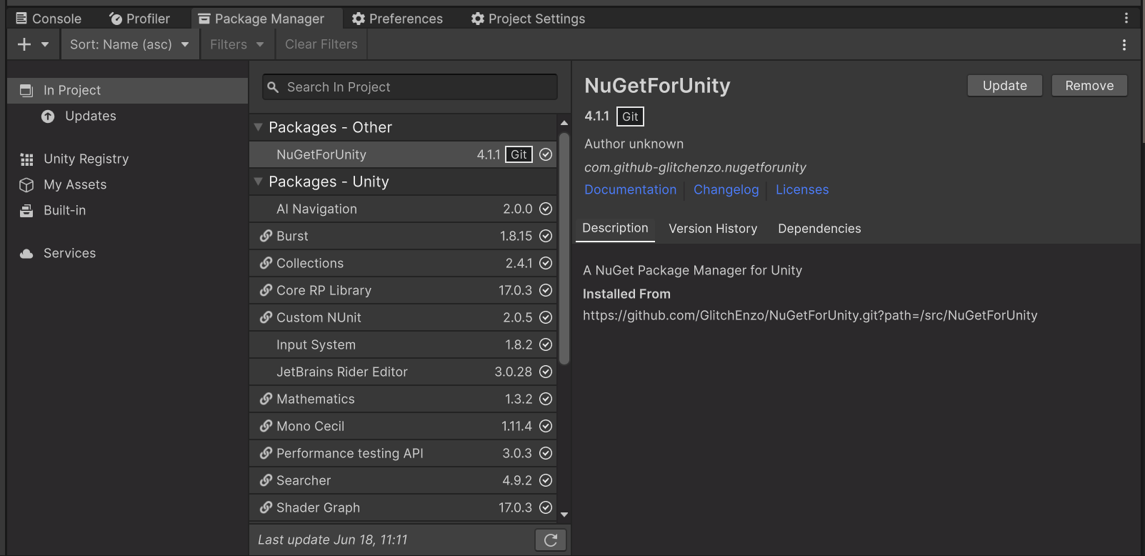 UnityでOpenAI API(ChatGPT)を使ってみる #nuget - Qiita