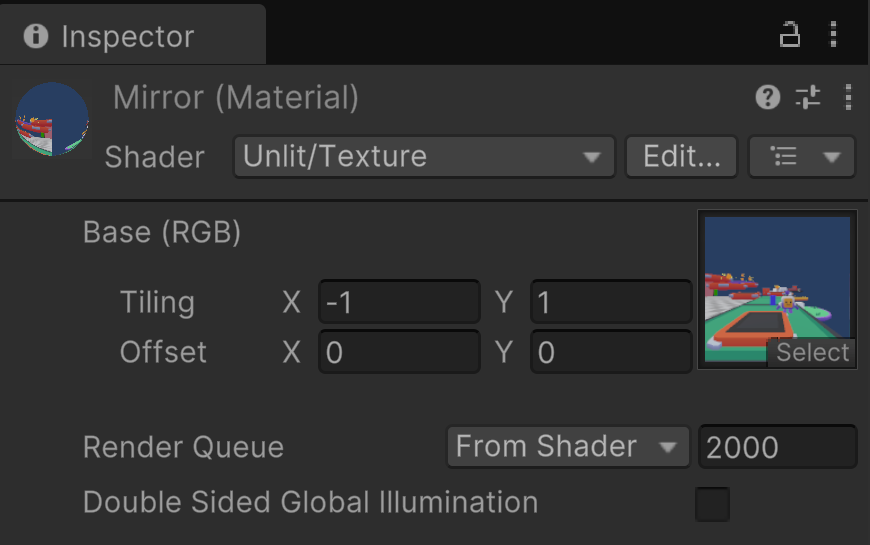 Unityで鏡（Render Texture）を作る方法 #Unity - Qiita