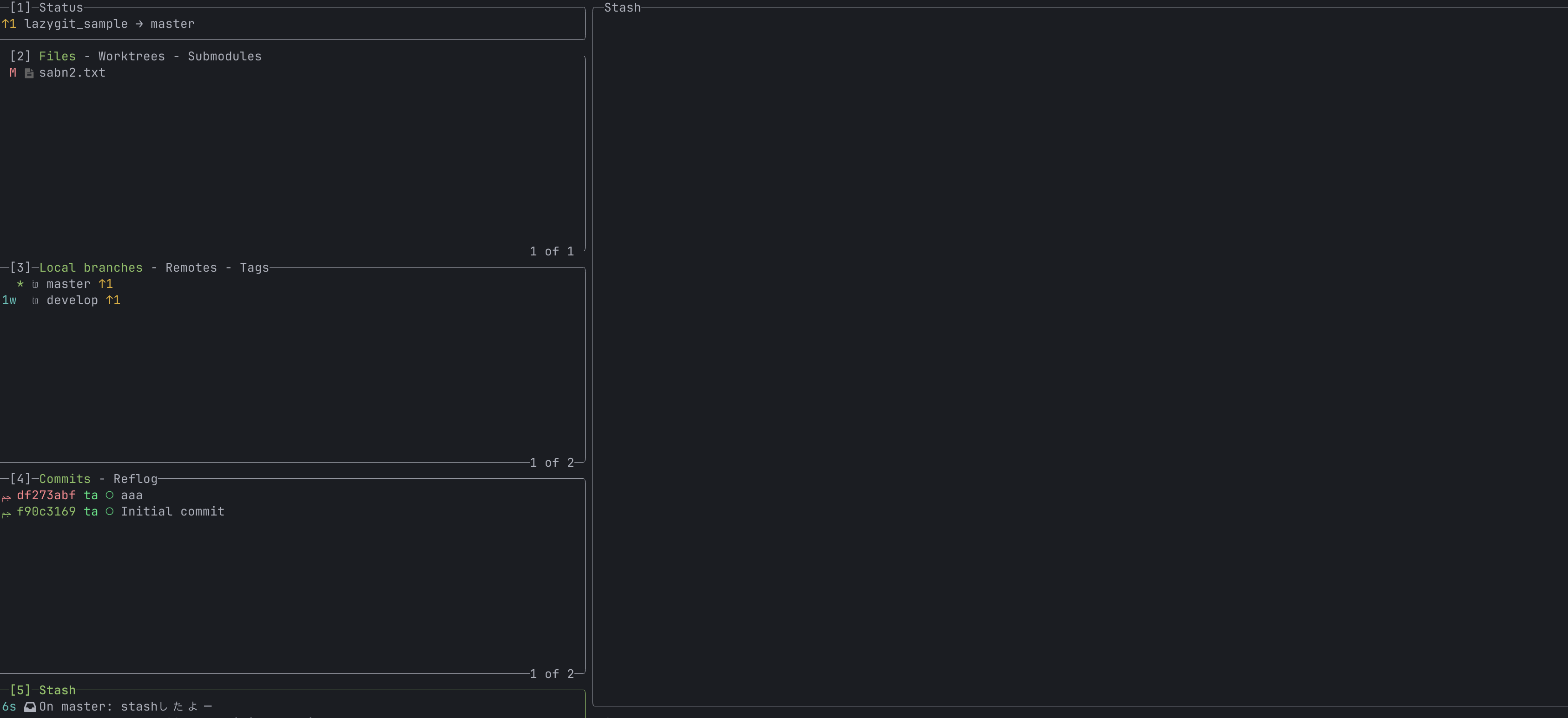 lazygitチートシート[ターミナル(TUI)でgitをキーボードで操作して快適なgitライフを送ろう！] #Git - Qiita