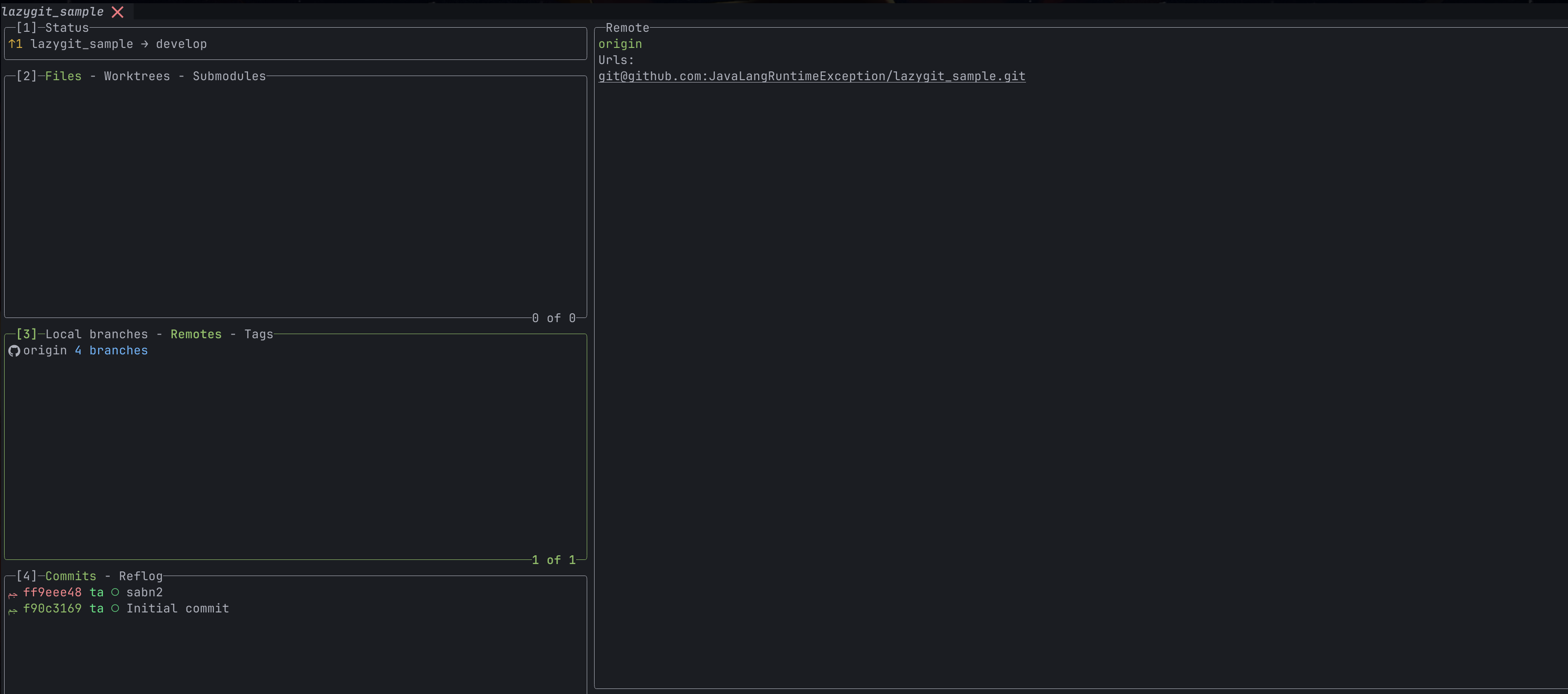 lazygitチートシート[ターミナル(TUI)でgitをキーボードで操作して快適なgitライフを送ろう！] #Git - Qiita