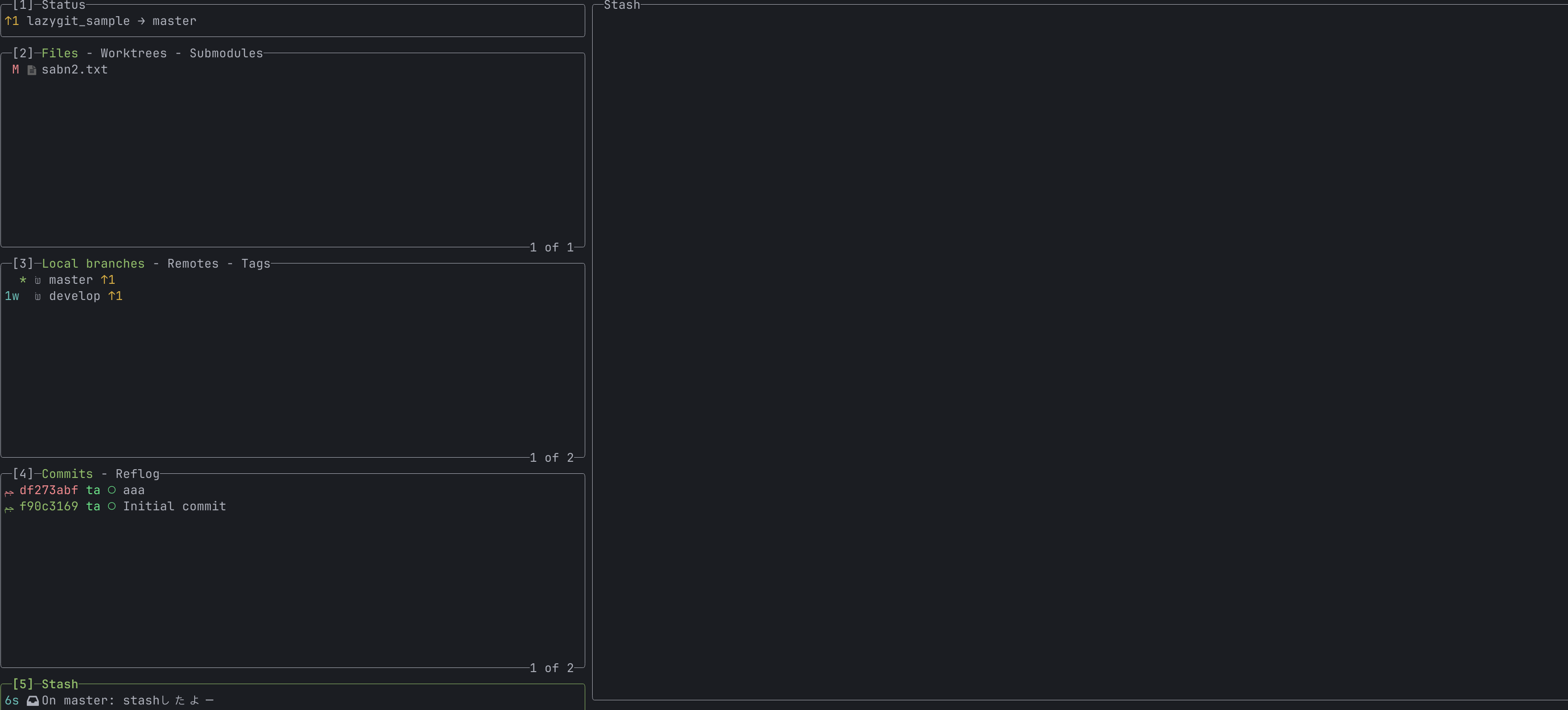 lazygitチートシート[ターミナル(TUI)でgitをキーボードで操作して快適なgitライフを送ろう！] #Git - Qiita