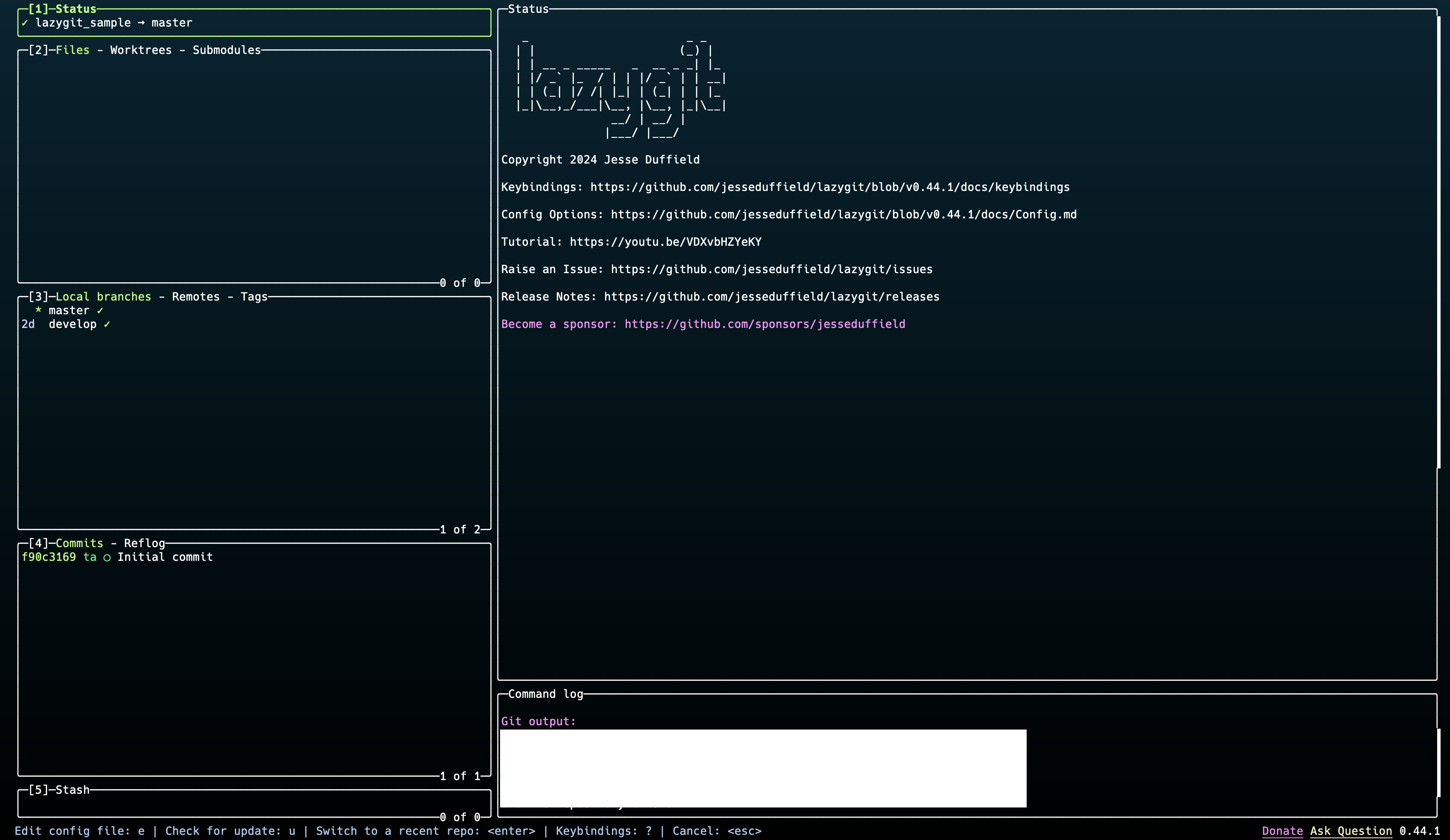 lazygitチートシート[ターミナル(TUI)でgitをキーボードで操作して快適なgitライフを送ろう！] #Git - Qiita