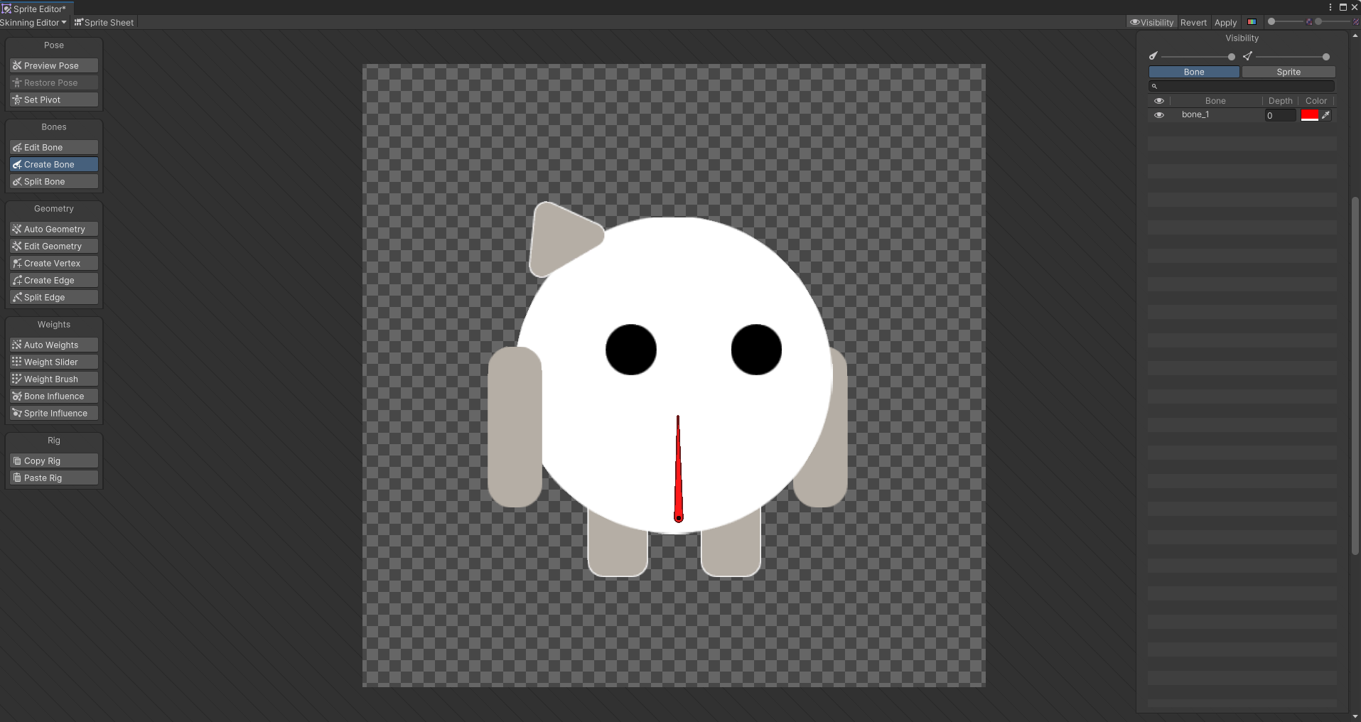 2Dのキャラクターをインポートしてボーンを作成 #Unity - Qiita