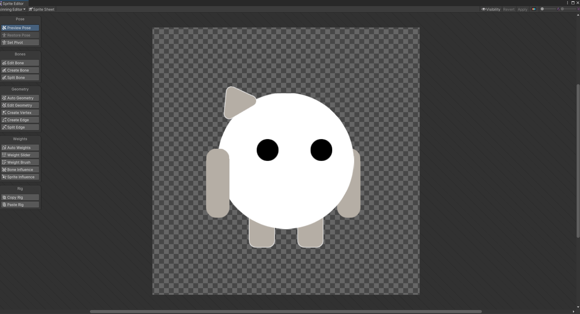 2Dのキャラクターをインポートしてボーンを作成 #Unity - Qiita