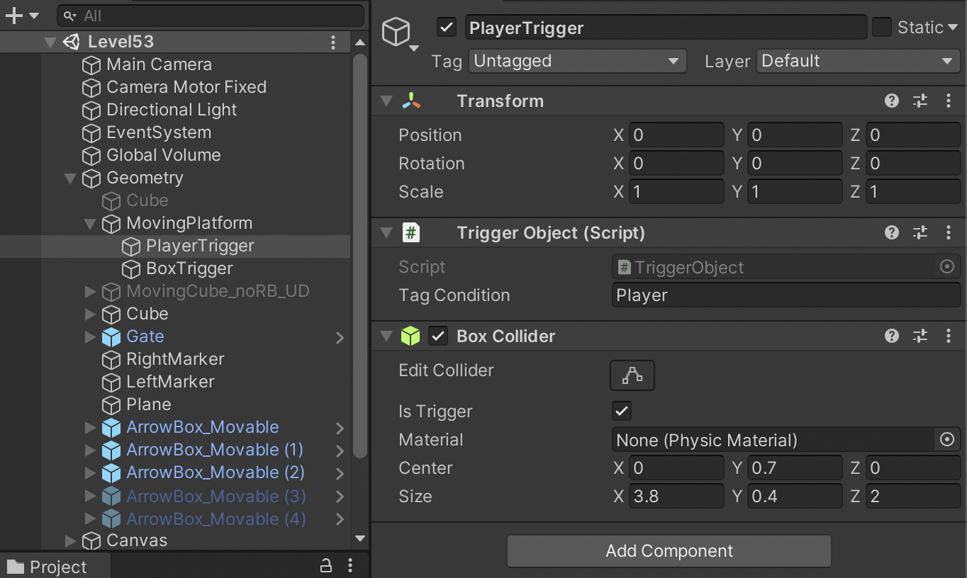 Unity3Dで動く床を作る - Qiita