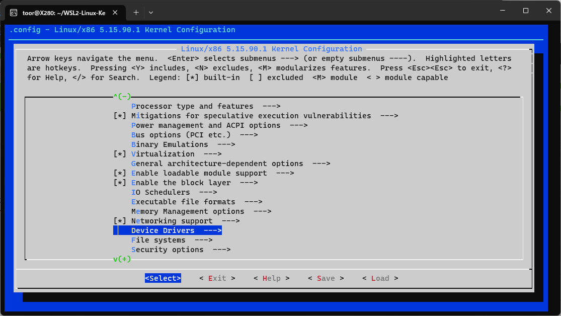 WSL2で使うlinuxカーネルのリビルド #WSL2 - Qiita