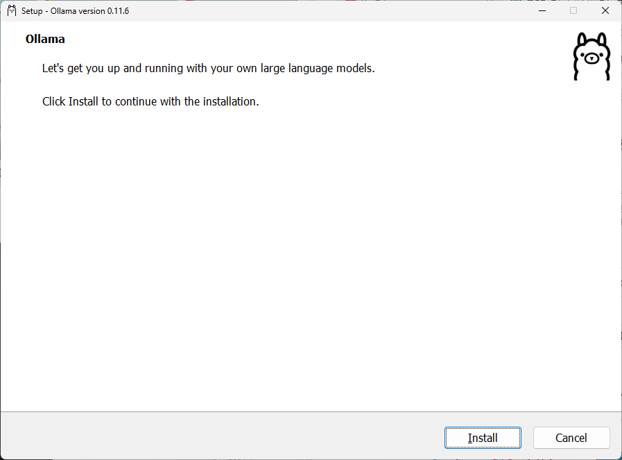無料でLLMを使う方法、ローカルLLM体験（Ollma）Windos版 #生成AI - Qiita