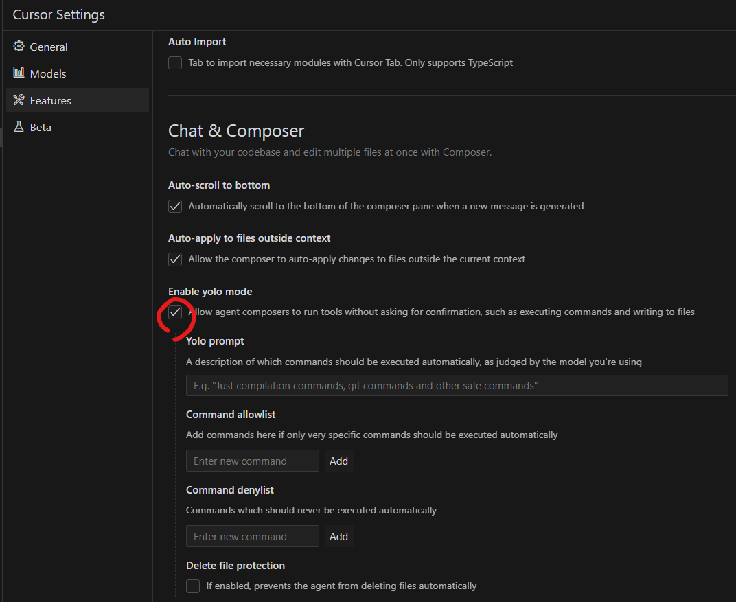 CursorエディタのYoloモードが想像以上だった件 #Python - Qiita