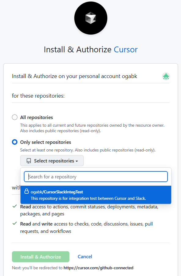【Cursor】Background AgentsとSlackでソフト作成を丸投げしてみる #GitHub - Qiita