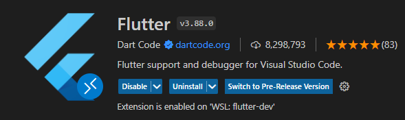 WSL2 環境で Flutter の開発環境を作成する #Linux - Qiita