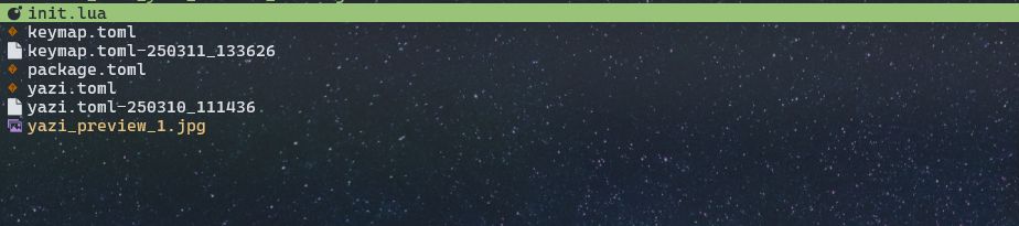 yazi-1: CLI file manager , created with Rust. #Linux - Qiita