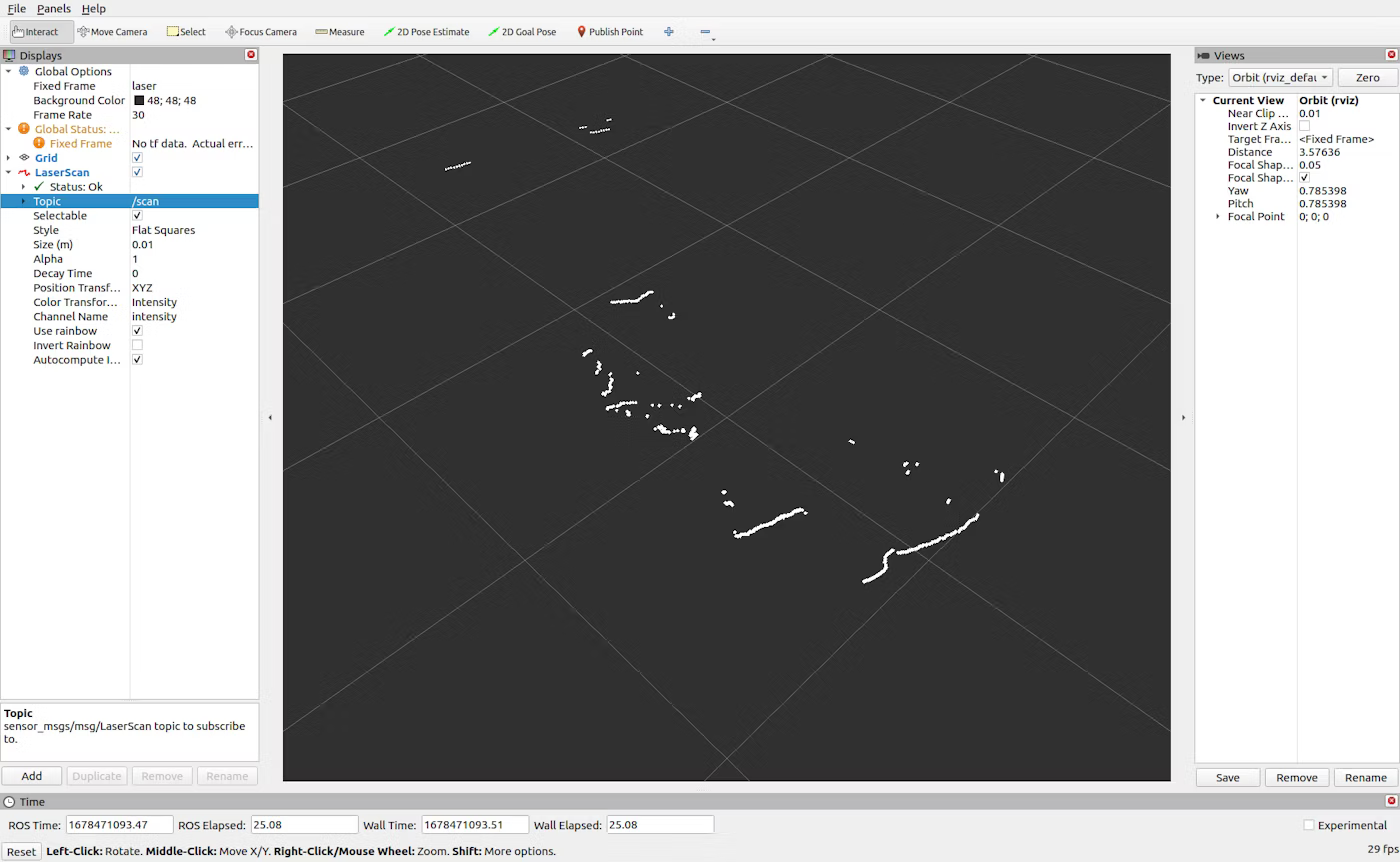 【ROS2】rviz2でLiDARの情報を見る #Python - Qiita