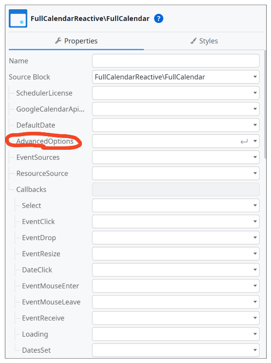【OutSystems】【Forge】FullCalendar ReactiveのAdvancedOptionsについて #outsystems - Qiita