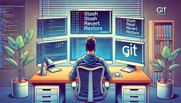 【🔰初心者向け】Git入門 [revert, restore, stash] #Linux - Qiita