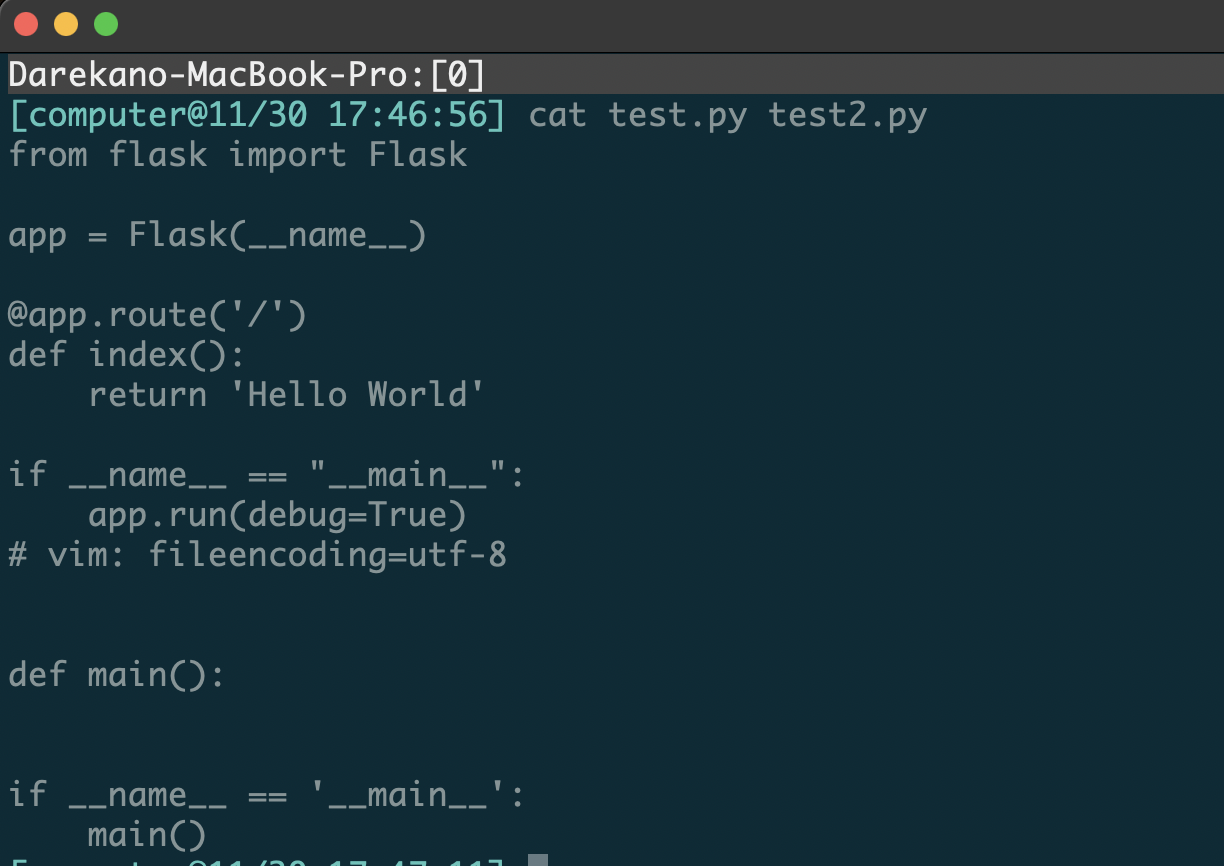 改めてLinuxコマンドを理解する[cat, touch, echo編] #shell - Qiita