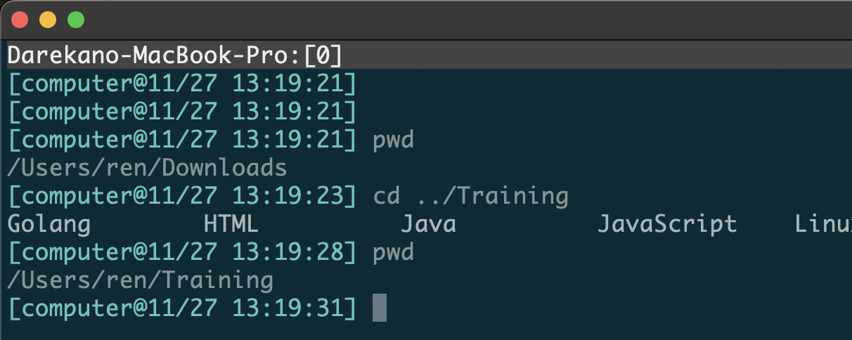 改めてLinuxコマンドを理解する【cd,pwd,ls編】 #shell - Qiita