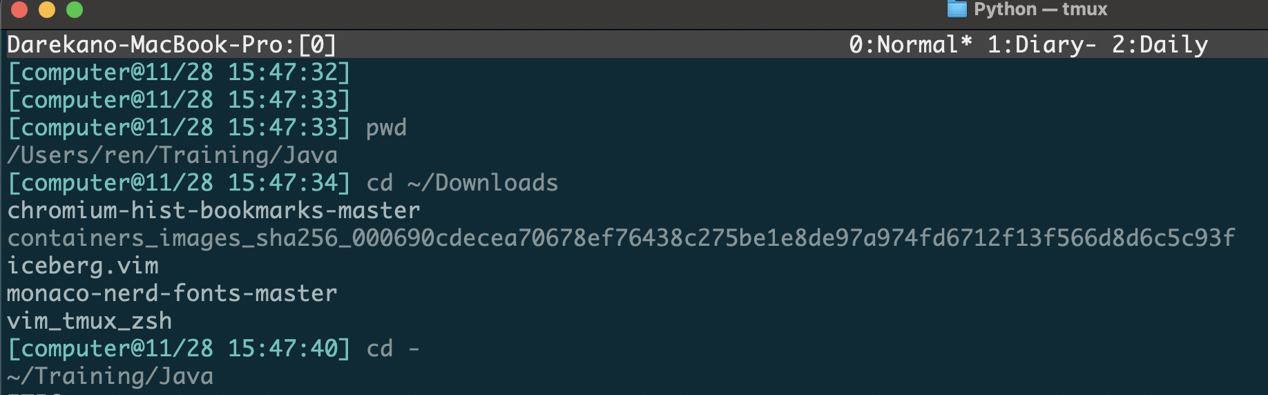 改めてLinuxコマンドを理解する [cdとlsのオプションについて] #shell - Qiita