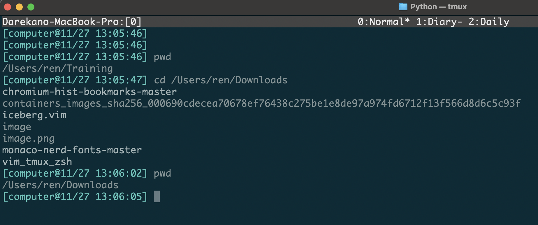 改めてLinuxコマンドを理解する【cd,pwd,ls編】 #shell - Qiita