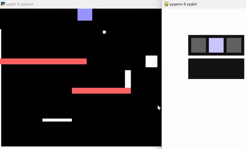 PygameとPygletを同時に動かす（＆初めてのPyglet備忘録） #Python3 - Qiita