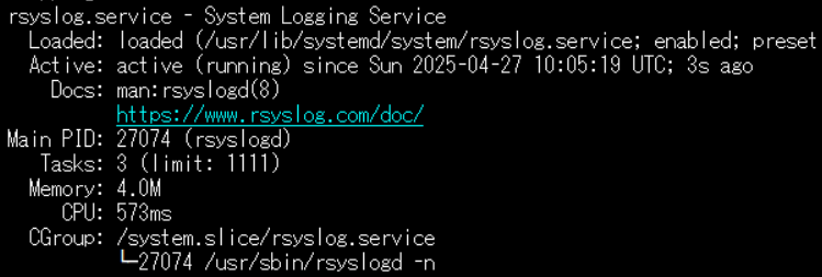 【Linux設定】入力されたコマンドをログとして取得し、ファイル保存（rsyslog) #Bash - Qiita