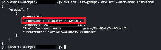 【初心者向け】AWSのCloudShell（CLI）でIAMユーザー作成とコンソールアクセスの有効化/無効化をやってみた #aws-cli - Qiita