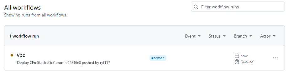 GitHub ActionsでCloudFormationデプロイを自動化 #GitHubActions - Qiita