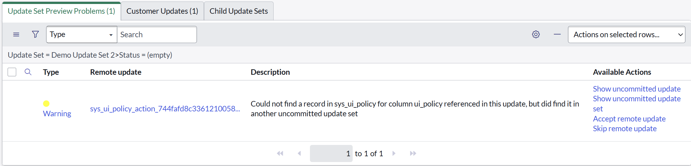 【ServiceNow入門】Update Setの基本 と 使用時のよくあるトラブル #ServiceNow - Qiita