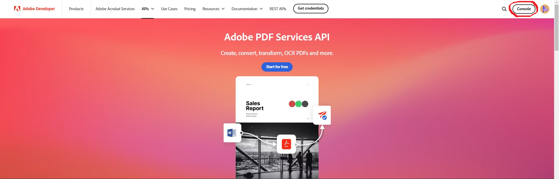 Acrobat Services APIをREST APIで実行してみよう #PDF - Qiita