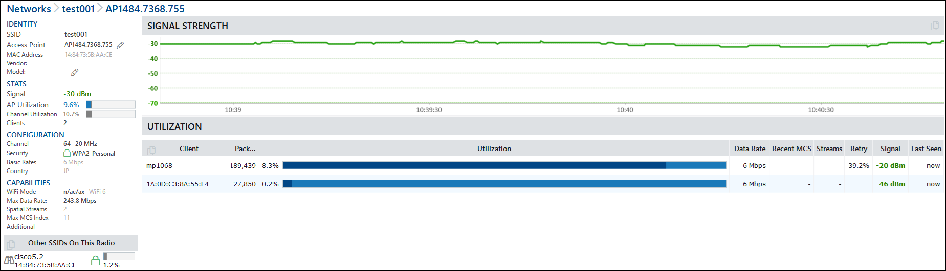 SSIDを増やした際のチャンネル使用率への影響度 #Wi-Fi - Qiita