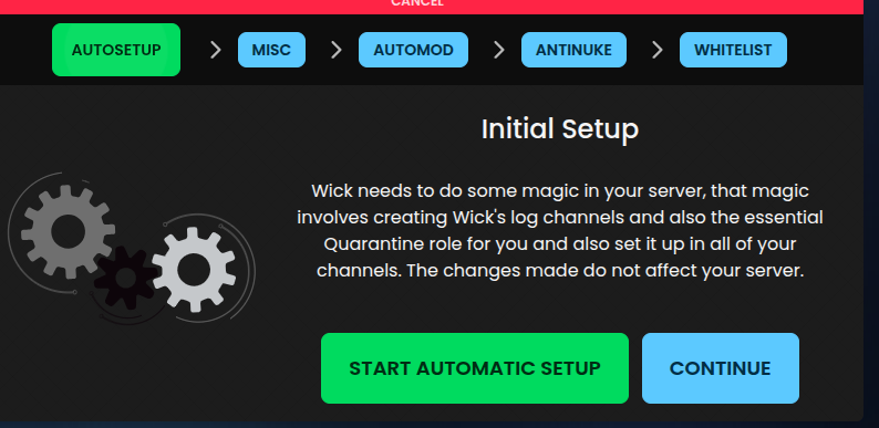 荒らし対策BOT「Wick」の基本的な設定解説！ #discord - Qiita