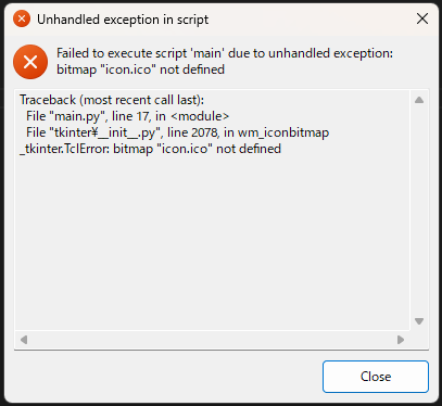 tkinterにアイコンをつけてexeにする #Python - Qiita